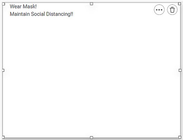 Text Background - RubiSight Widget Reference Guide